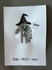 Fab-BOO-Lous Ghost Footprint Handprint Foot Hand Halloween Art Craft ...