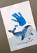 I whale always love you / Footprint Handprint Art Craft / Mother's Fat ...