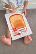 Mummy's Toest Toast / Happy Mother's Day Mum / Footprint Feet Toes Art ...