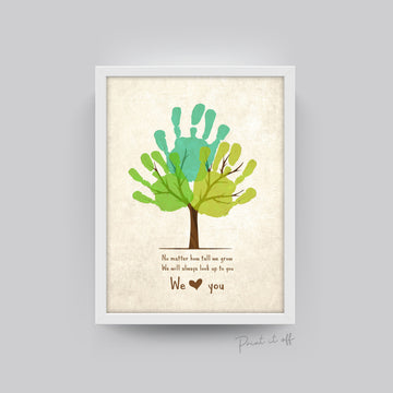 Mother's Day + Mom/Mum - Handprint & Footprint Art Craft – PRINT IT OFF