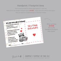 1st First Day School The Kissing Hand Raccoon / Kindergarten Pre-K / H ...