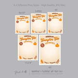 Pumpkin Pie / Footprint Foot Handprint Art Craft / Thanksgiving Fall A ...