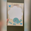 I Whaley Love You / Handprint Footprint Art / Happy Valentine's Day ...