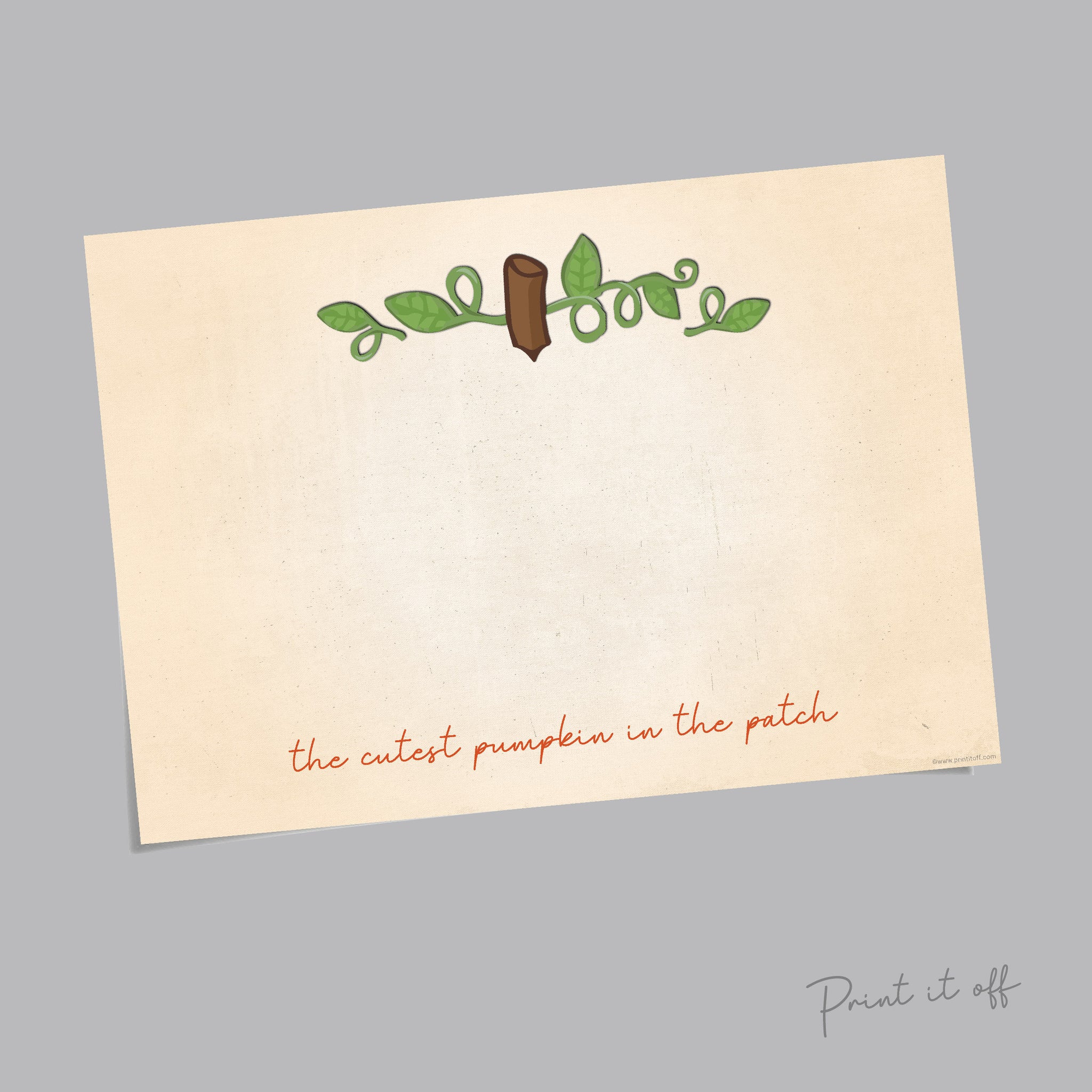 Baby Bottom Print / The Cutest Pumpkin Bum-kin in the Patch / Thanksgi ...