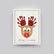 Merry Christmas Reindeer / Christmas Xmas Handprint Art Craft / Baby K ...