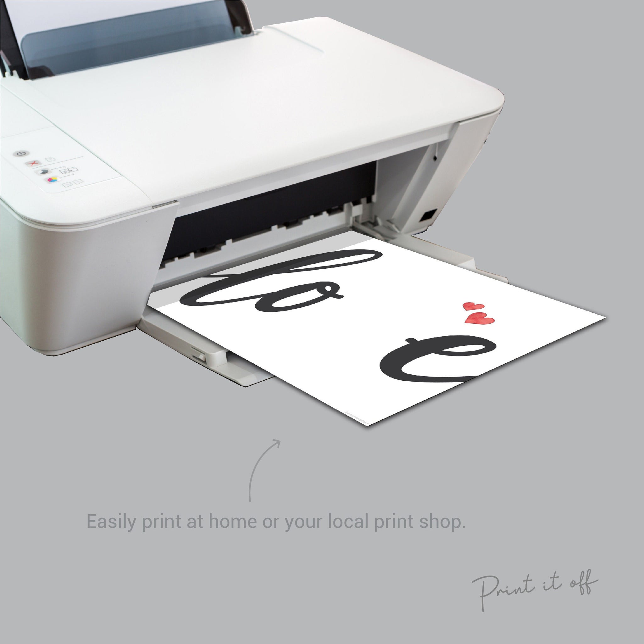 LOVE / Handprint Footprint Art Craft / Heart Love Valentine's Day / DI ...