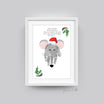 Mouse Christmas / Night Before Xmas Handprint Footprint Art Craft / Ba ...