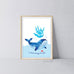 I whale always love you / Footprint Handprint Art Craft / Mother's Fat ...