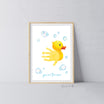 Rubber Ducky You're The One / Footprint Handprint Hand Art Craft / Duc ...