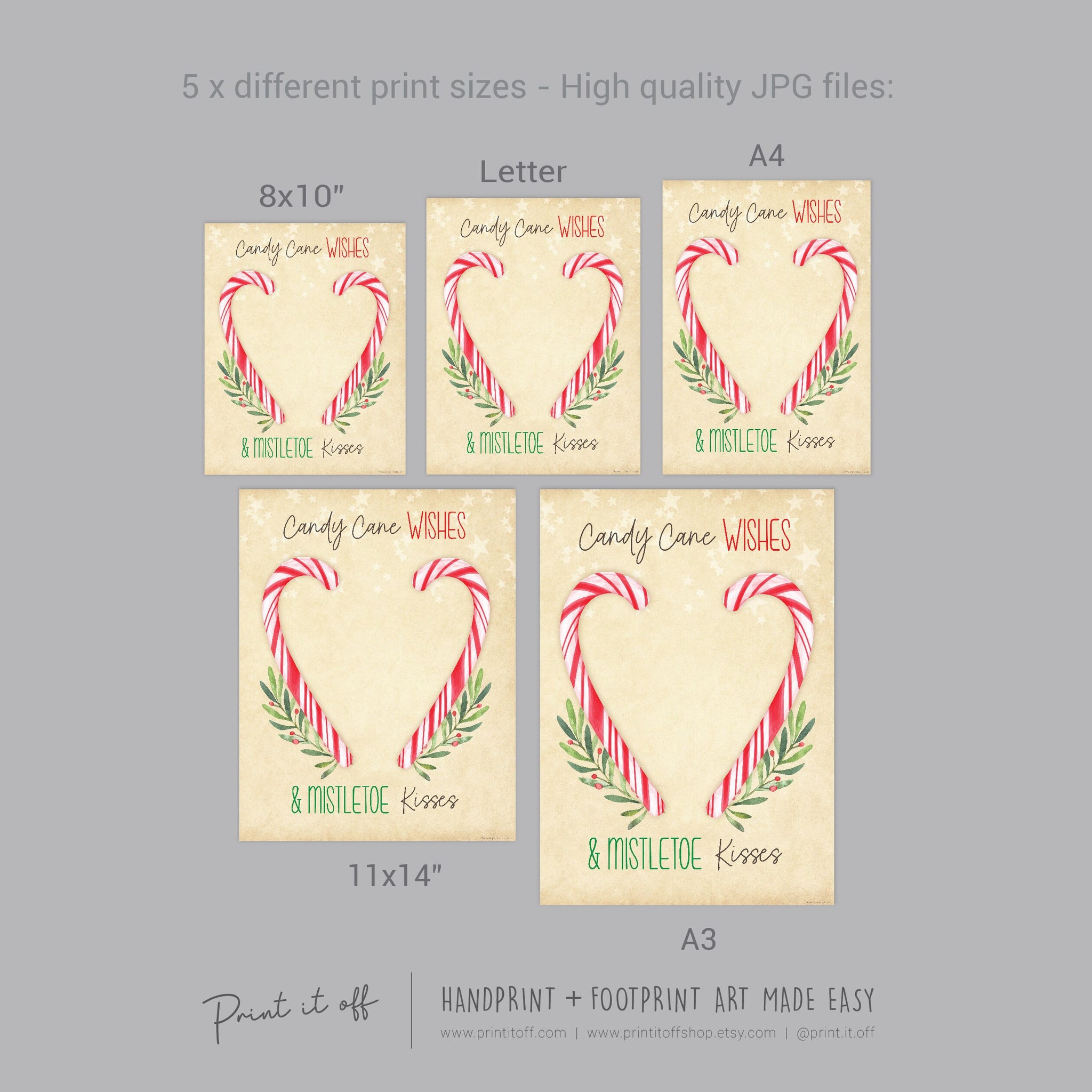 Candy Cane Wishes – PRINT IT OFF