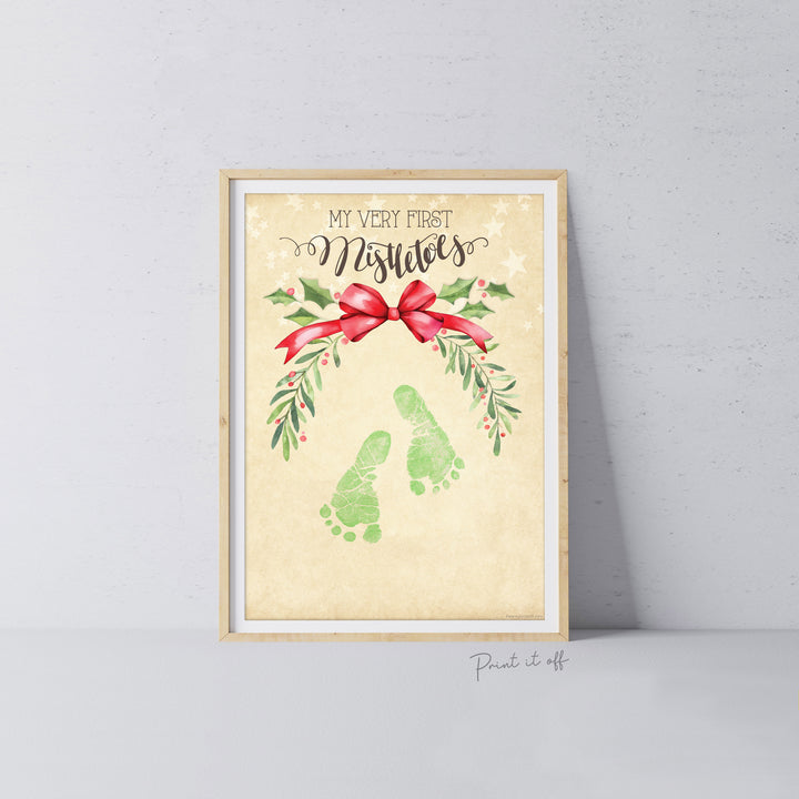 Christmas Handprint & Footprint Art – PRINT IT OFF
