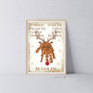 Reindeer Names Rudolph Handprint Footprint Art Craft / Christmas Xmas ...