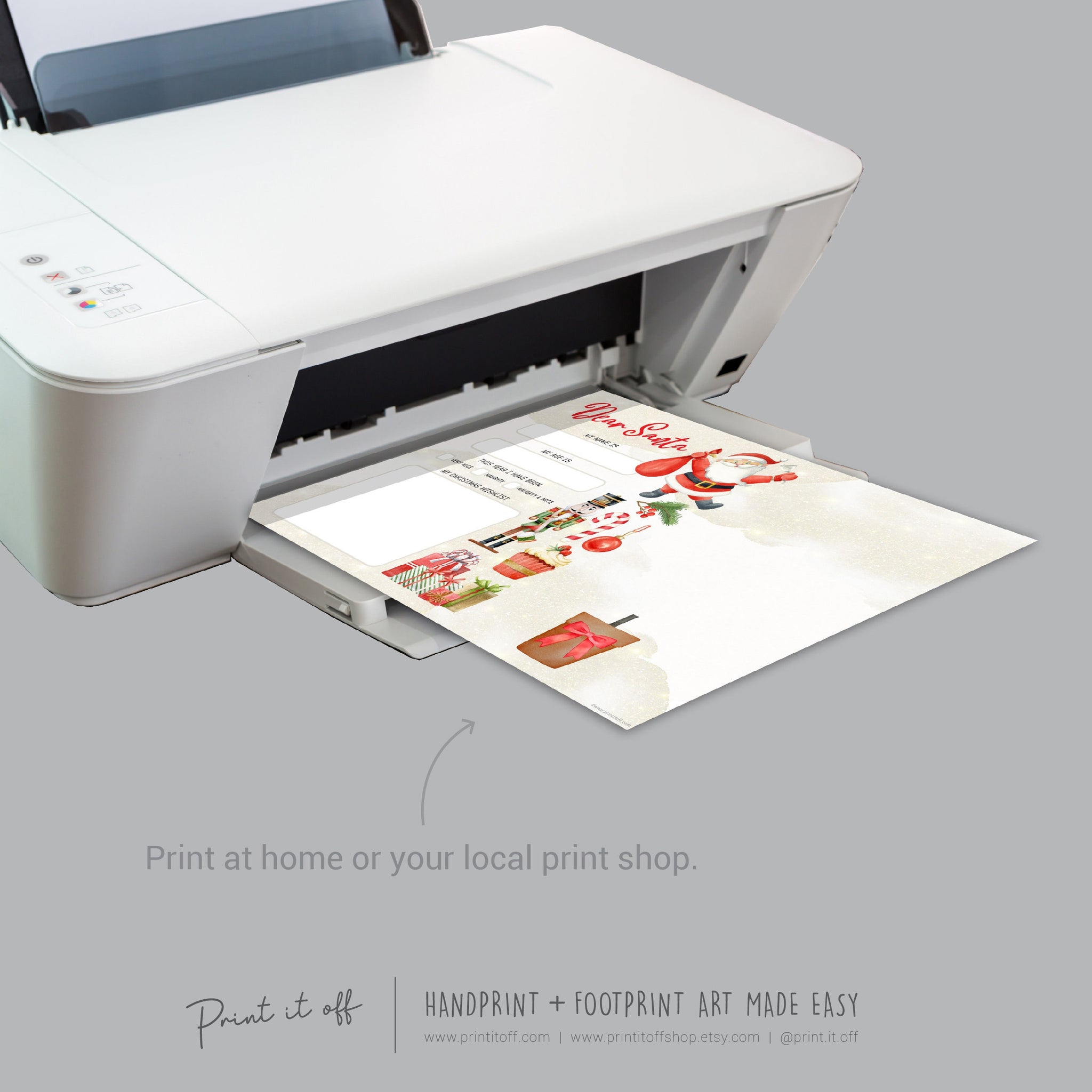 Dear Santa – PRINT IT OFF