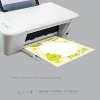 Think you're Pear-Fect Perfect / Handprint Footprint Art / Happy Valen ...